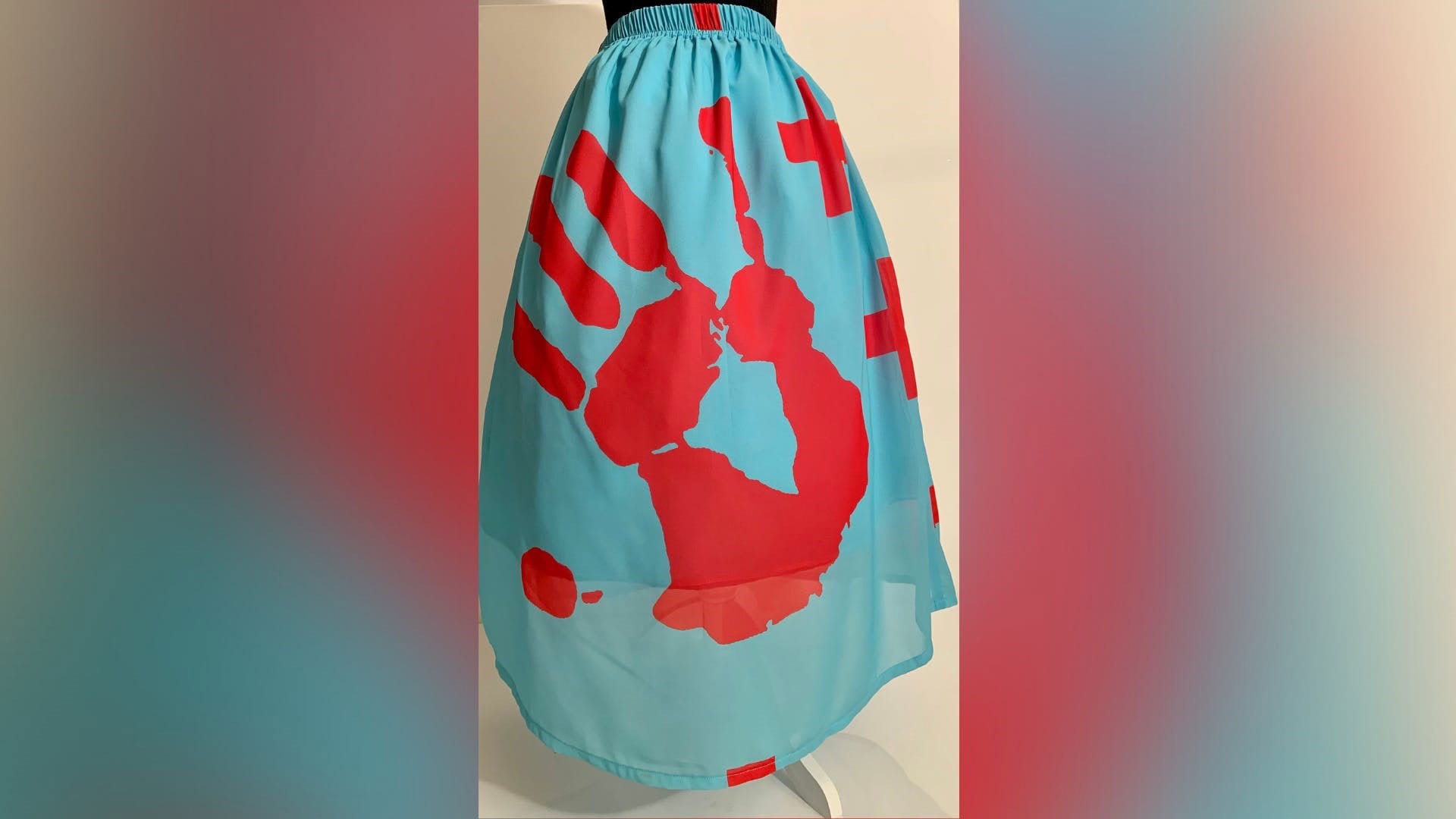 Red handprint and bringing the issue of MMIW out of the shadows