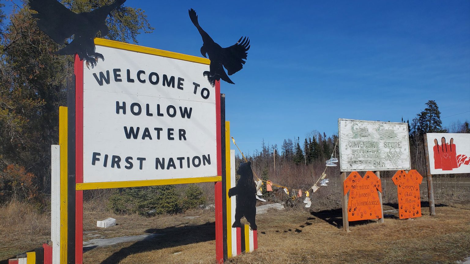 Police are on scene in Hollow Water First Nation