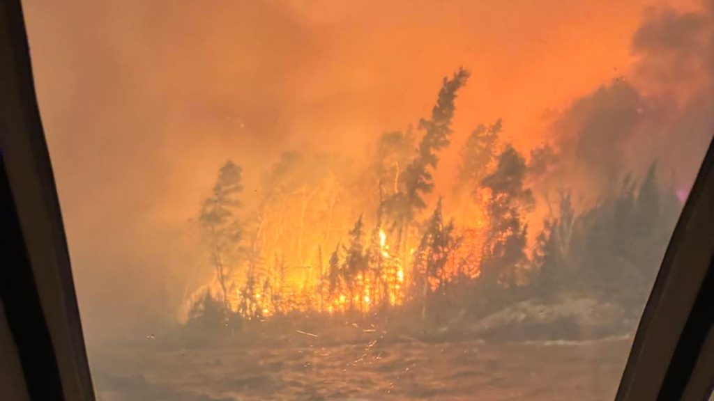 Fire risk remains high to extreme from B.C. to Manitoba