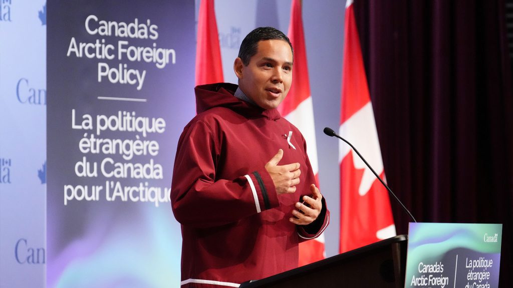 Threats to Canadian Arctic from both outside and within: Obed