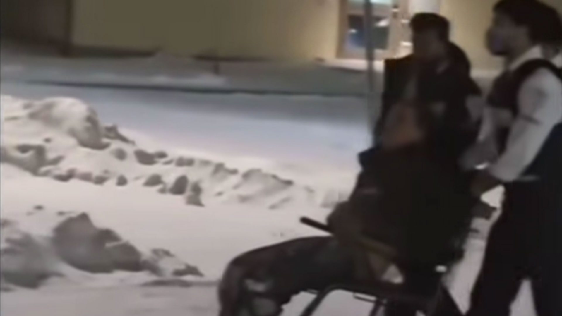 Man dumped in snow outside Prince Albert hospital has struggled